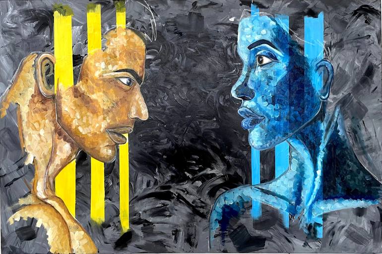 First Sight Painting by Ruchika Ramsinghani | Saatchi Art