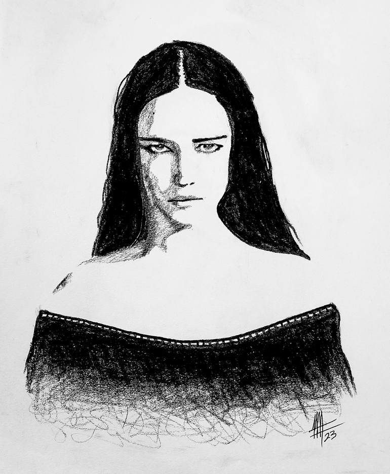 Artemisia Drawing by Marco Yah | Saatchi Art