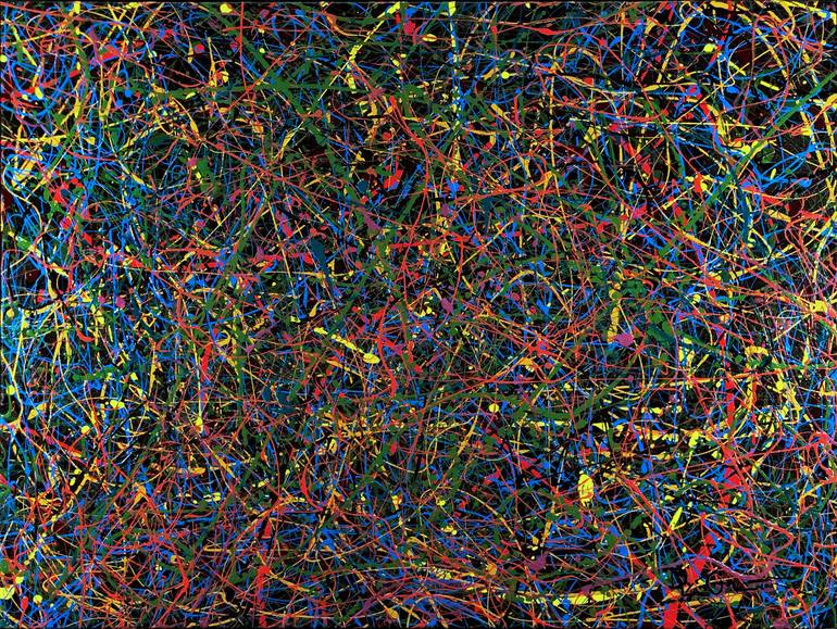 String Theory Painting by Darryl Grant | Saatchi Art
