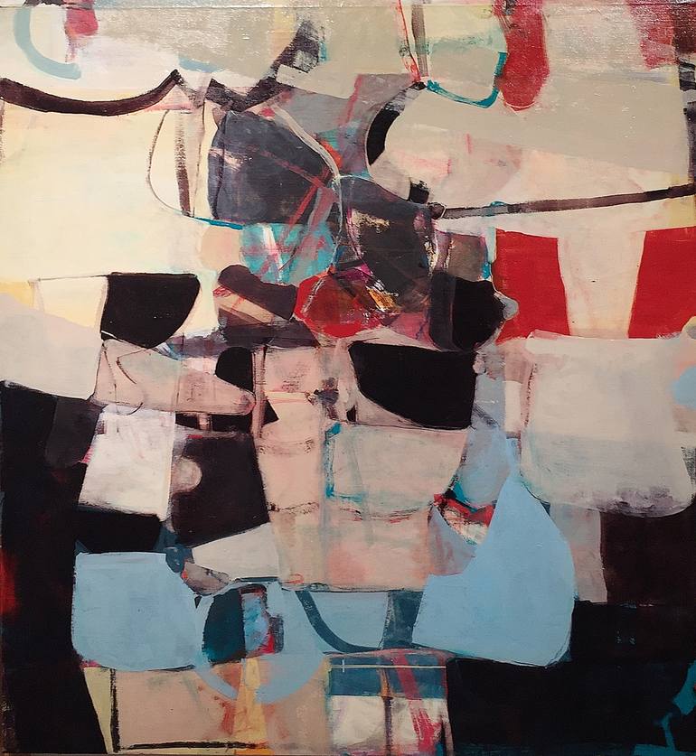 Between Americans Painting by Robert Szot | Saatchi Art