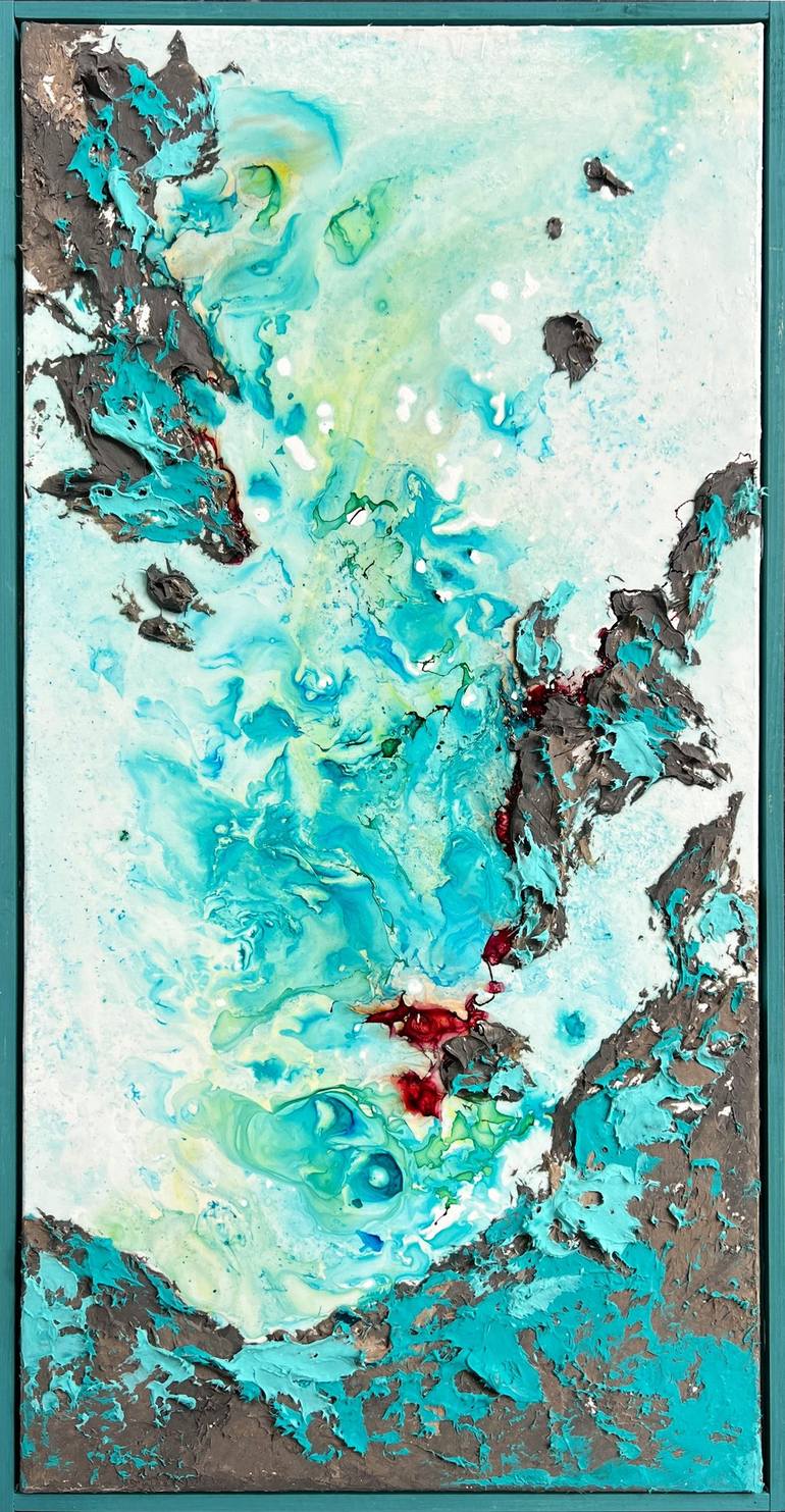 Hormuz island 3 from Earth's Renewal series Painting by Olena Moloda | Saatchi Art