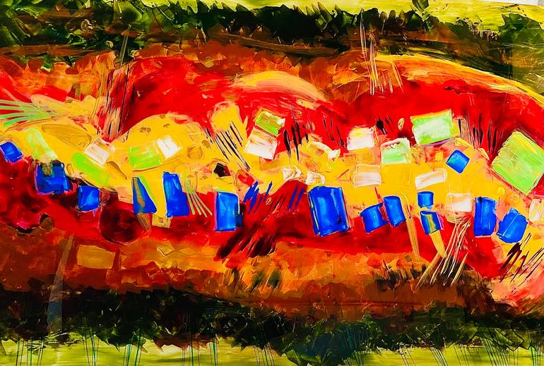 The Rocky Scramble Trail Painting by Victoria Braverman | Saatchi Art