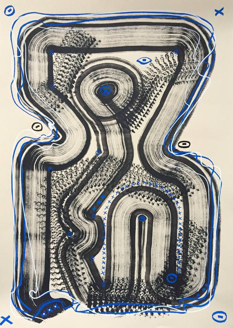 Continuum XX Drawing by Maksym Skvortsov | Saatchi Art