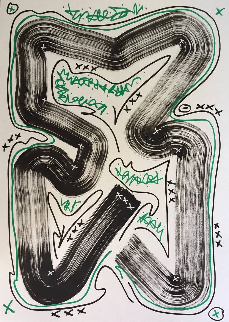 Continuum XXVI Drawing by Maksym Skvortsov | Saatchi Art