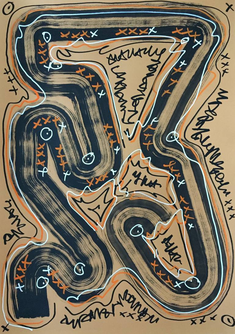 Colorful Continuum II Painting by Maksym Skvortsov | Saatchi Art