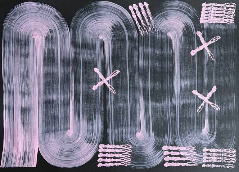 PINK IV Drawing by Maksym Skvortsov | Saatchi Art