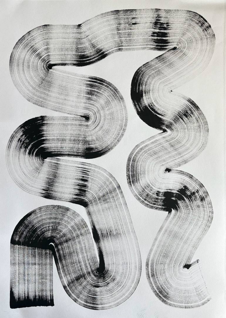 SCHIZOPHRENIA VIII Drawing by Maksym Skvortsov | Saatchi Art