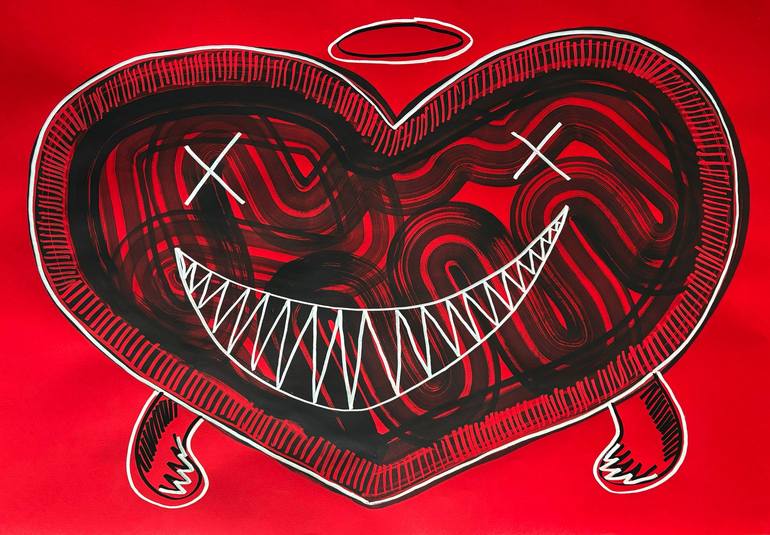 Scary Like Drawing by Maksym Skvortsov | Saatchi Art