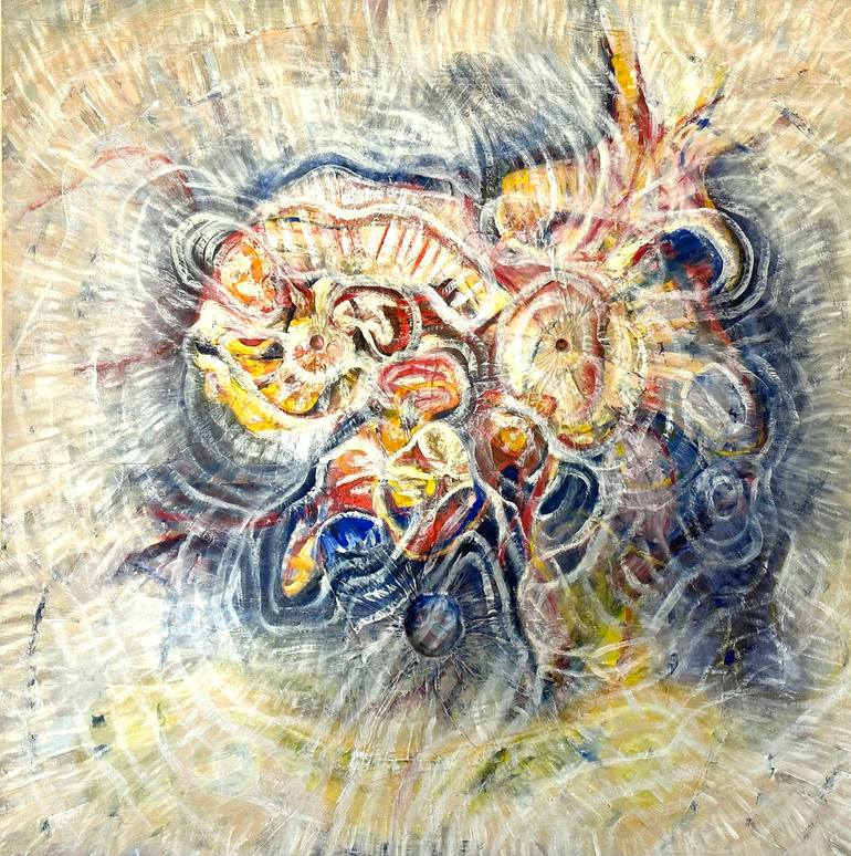 Coronary Anatomy Painting by Debra Weier | Saatchi Art