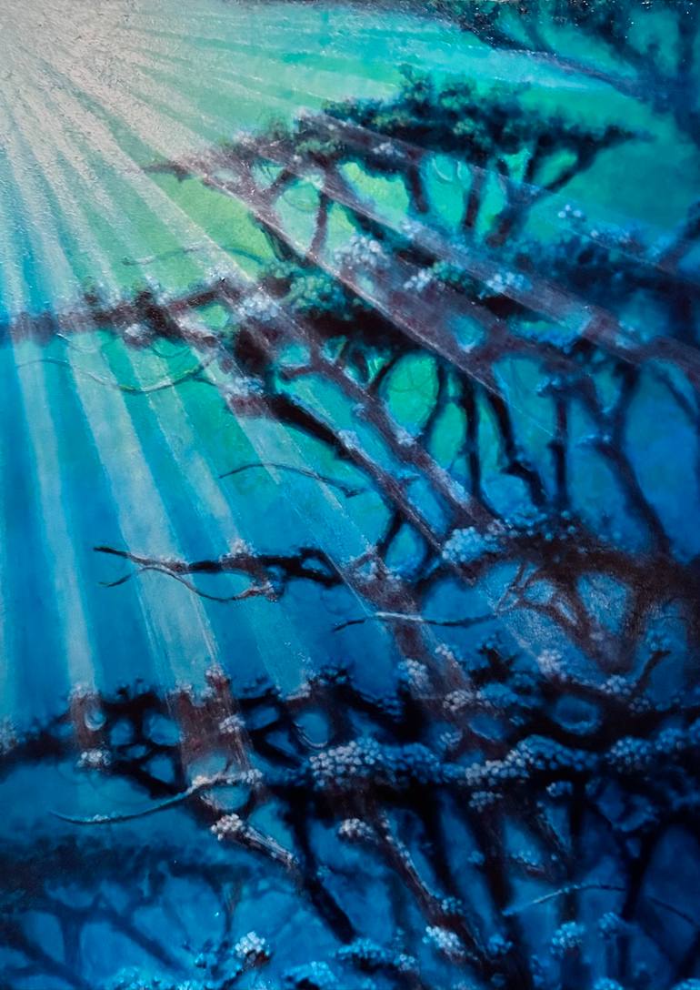 Drowning Painting by Jon Clue | Saatchi Art