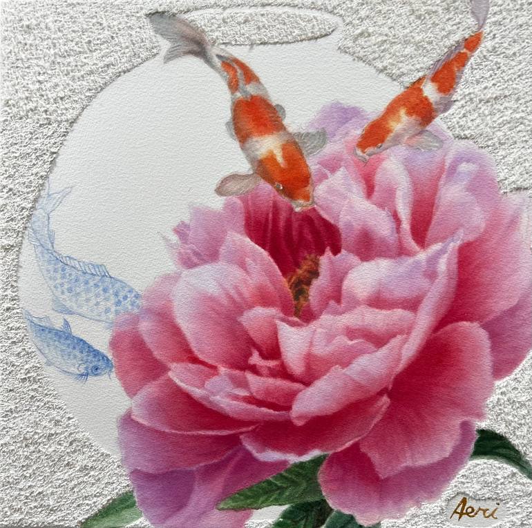 The blessing of god Painting by SUNG AE RI | Saatchi Art