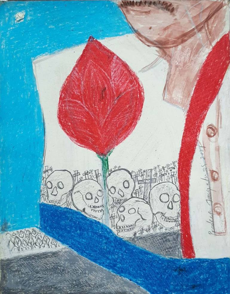 The story behind the Lotus bud series 2021 - Is it a sacrifice Painting ...