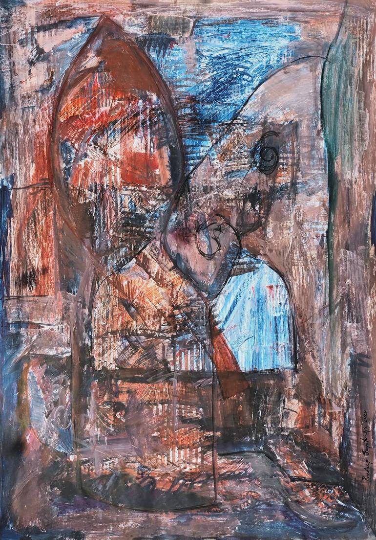 The story behind the Lotus bud V Painting by Samantha Pradeep Jayatunga ...