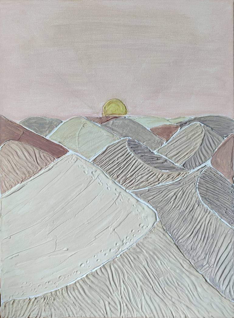 Desert Aspirations 2 Mixed Media by Chantal Ross | Saatchi Art