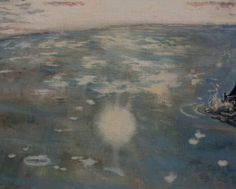 Galloping on the beach Painting by José Antonio Garrucho | Saatchi Art