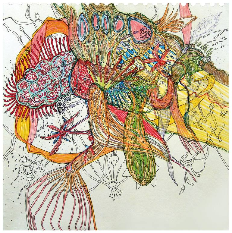 spongebarb_1 Drawing by Gabriele Pichler | Saatchi Art