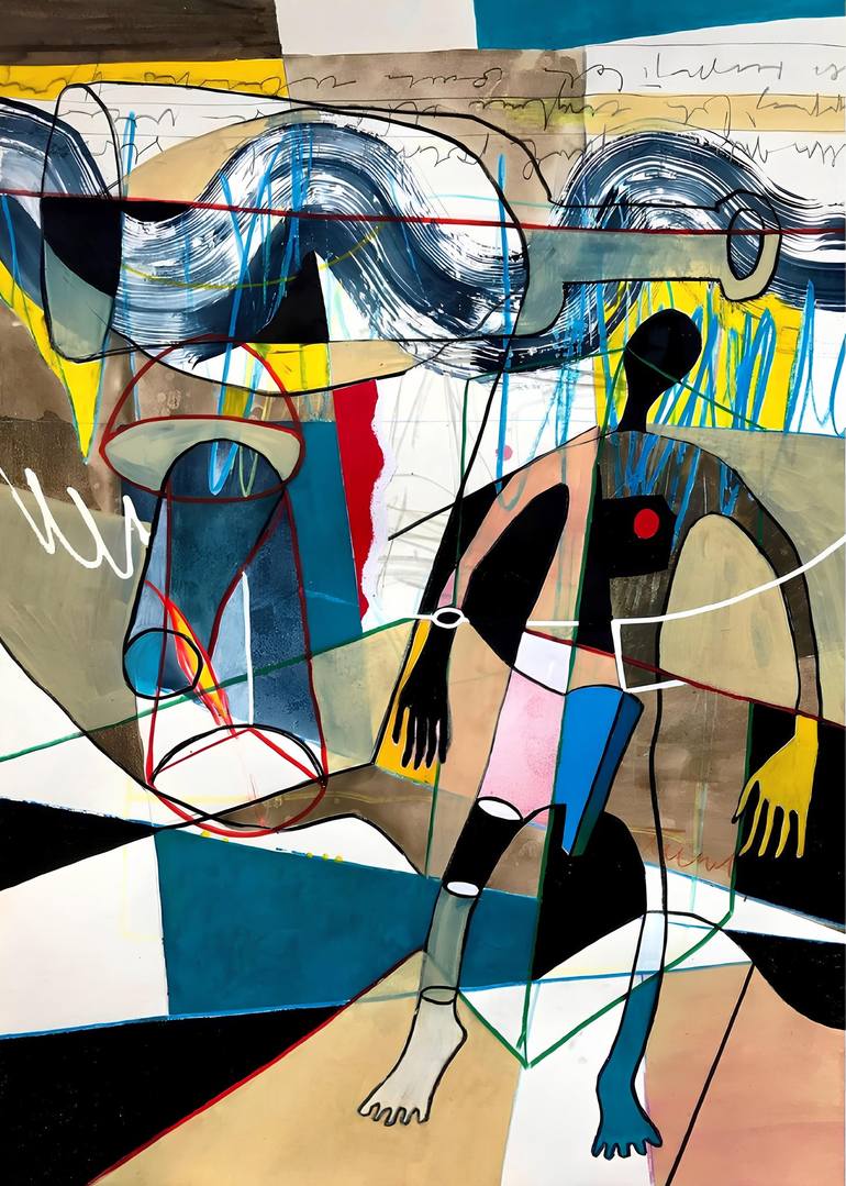 The Prophet Painting by 2madison Gallery | Saatchi Art