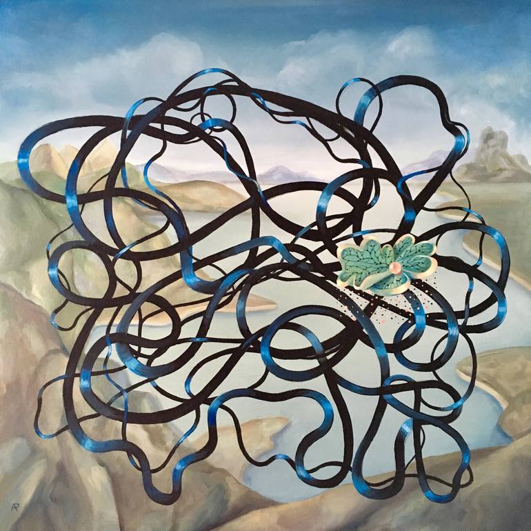 Libertine Axon Painting by Arabella Proffer | Saatchi Art