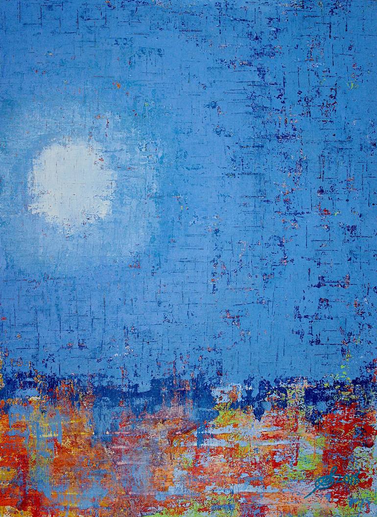 Tidepool SOLD Painting by Sol Luckman | Saatchi Art
