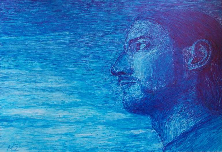 Listen Drawing by Marija Zivanovic | Saatchi Art