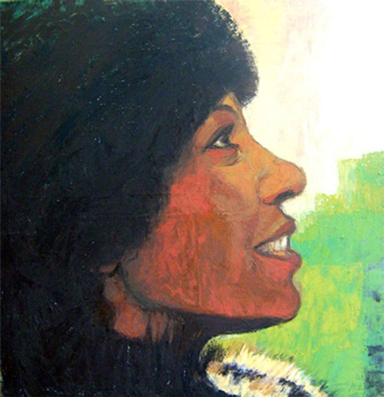 Shirley Bassey Painting by Marija Zivanovic | Saatchi Art