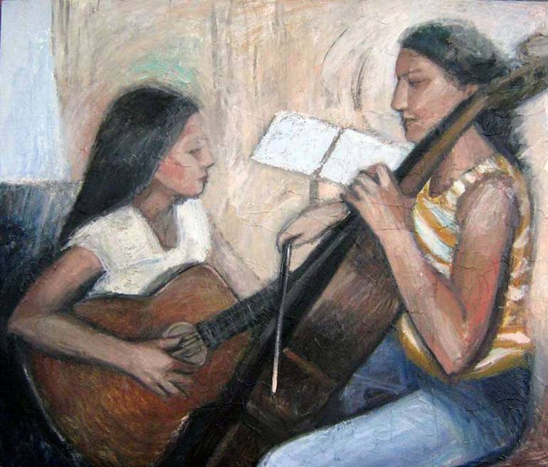Music Painting by Marija Zivanovic | Saatchi Art