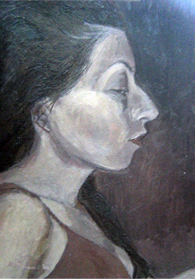 My Friend Milica Painting by Marija Zivanovic | Saatchi Art