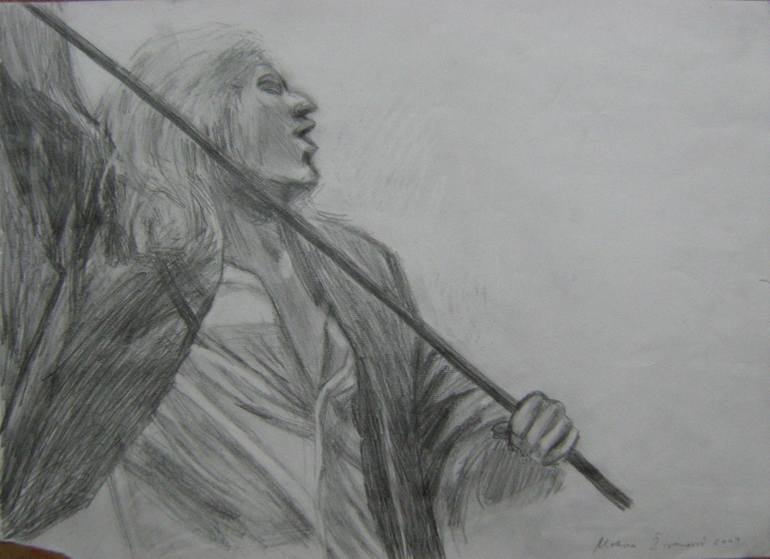 Drawing 7 Drawing by Marija Zivanovic | Saatchi Art