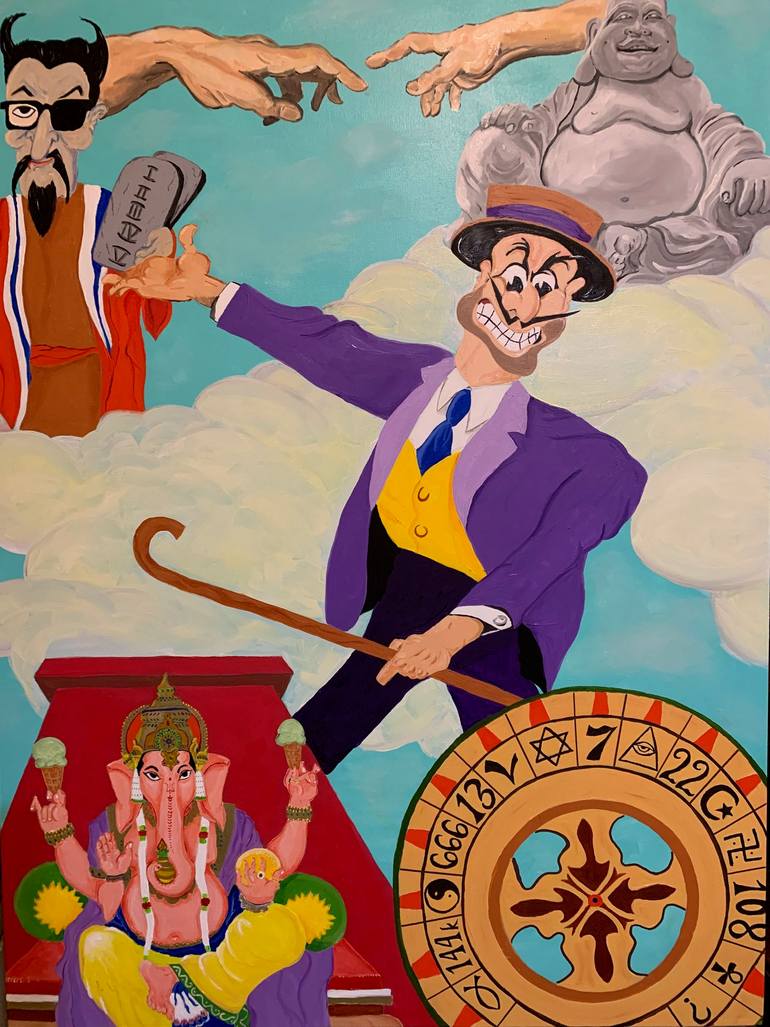 Vaya con Dios Painting by Mark Zanni | Saatchi Art