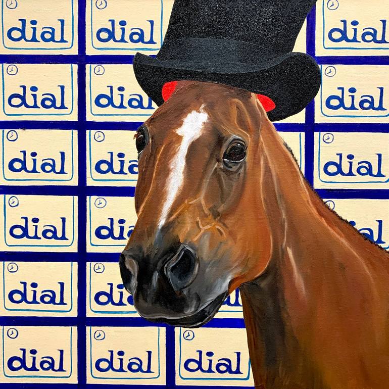 Thoroughbred Painting by Mark Zanni | Saatchi Art