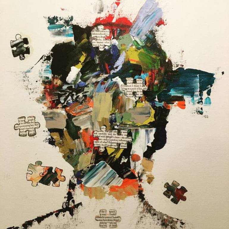 'Mindless Mayhem' Painting by John Wale | Saatchi Art