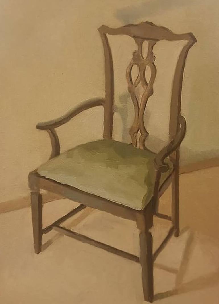 Space Chair Painting by Sachith De Silva | Saatchi Art