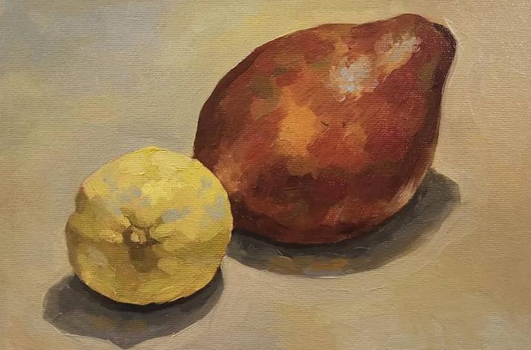 Love of the Common Fruits Painting by Sachith De Silva | Saatchi Art Canada