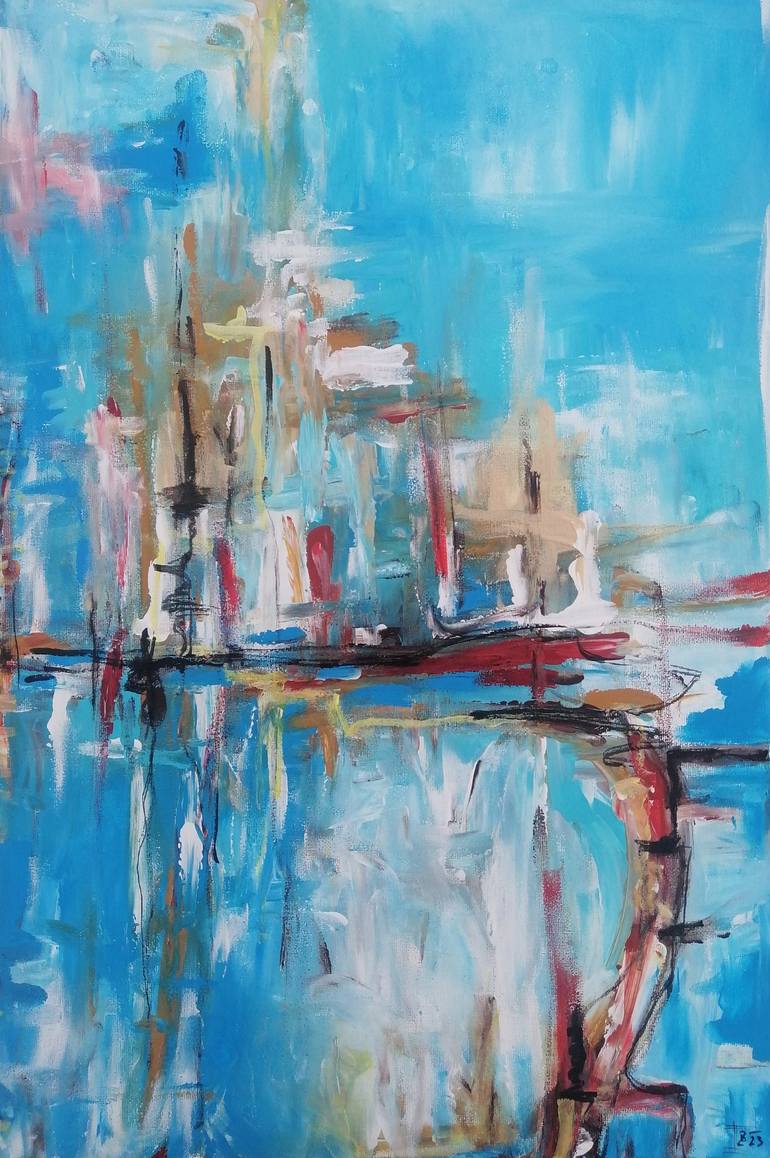 reflections Painting by Britta Zeiler | Saatchi Art