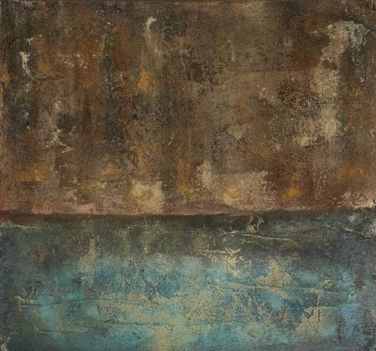 Corrosion Painting by GAELLE ALCARAZ | Saatchi Art