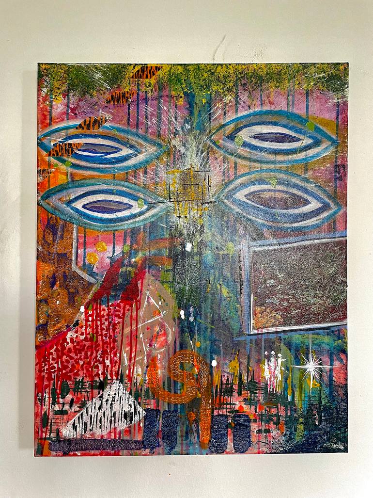 The Parallel Web Painting by Don Bal | Saatchi Art Hong Kong