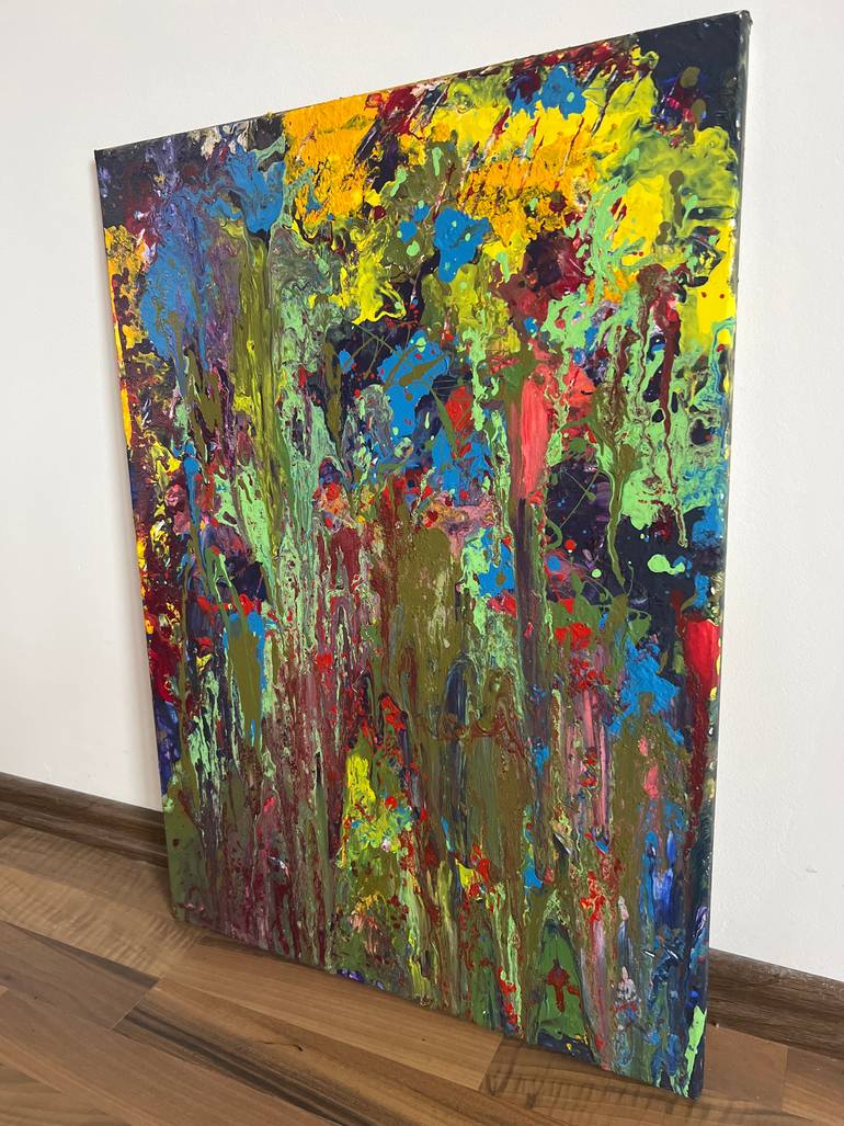 Rain Painting by Petrovan Alieta | Saatchi Art