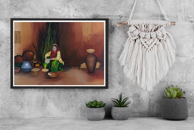 MOTHER Painting by DIVYA UPPAL | Saatchi Art