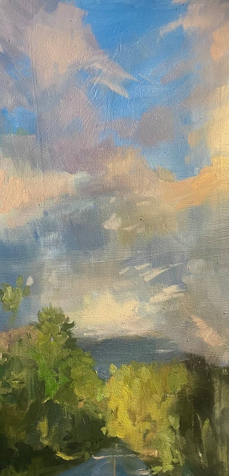 Early Evening Painting by Alexandra Schnabel | Saatchi Art