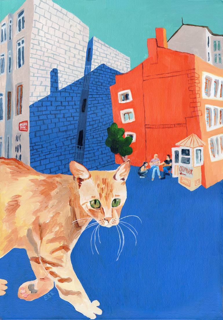 Katip Celebi Painting by Ekaterina Skvortsova-Kowalski | Saatchi Art