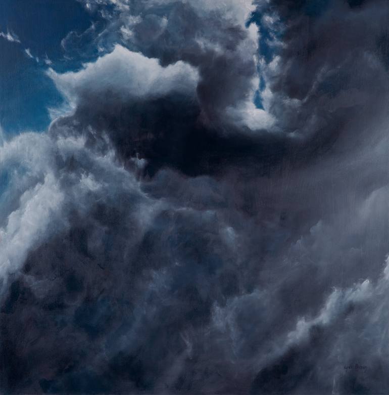 Storm Breaking Painting by Lynn Budny | Saatchi Art