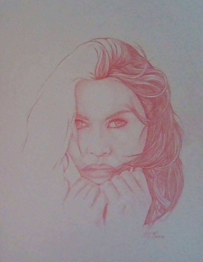 Tamara. Drawing by Sophie Dumont | Saatchi Art