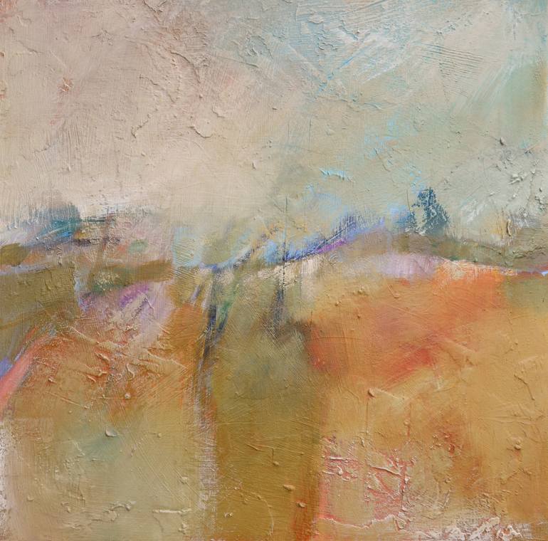 Trees of the Field Painting by Filomena Booth | Saatchi Art