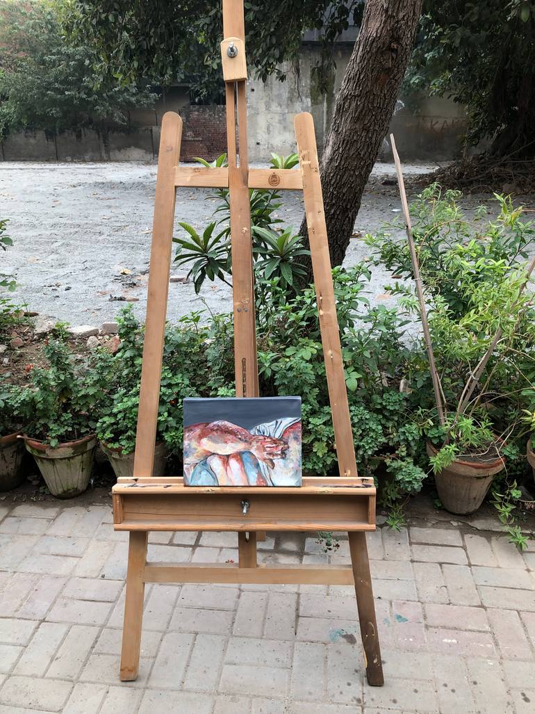 Chubbier Painting by Rabia Asif | Saatchi Art