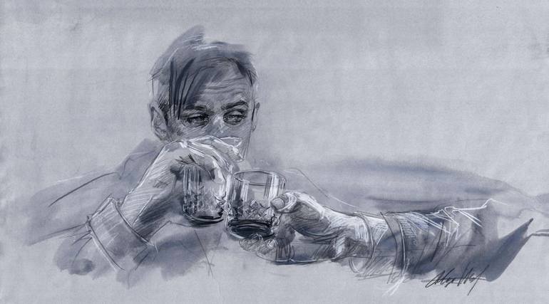 The Lifestyle of a Diplomat. Unofficial. series Drawing by Alexander ...