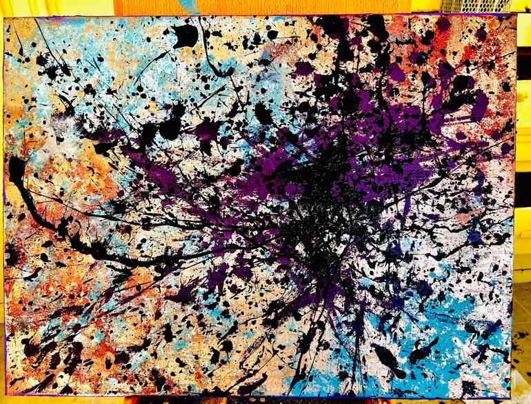 Chaos Painting by Sydney Shaw | Saatchi Art