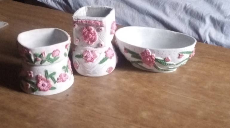 Ancient Sindh Clay Pottery Sculpture by Hasnain Memon | Saatchi Art