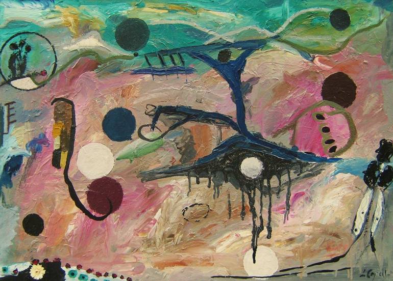 Evasione Painting by Luca Capello | Saatchi Art