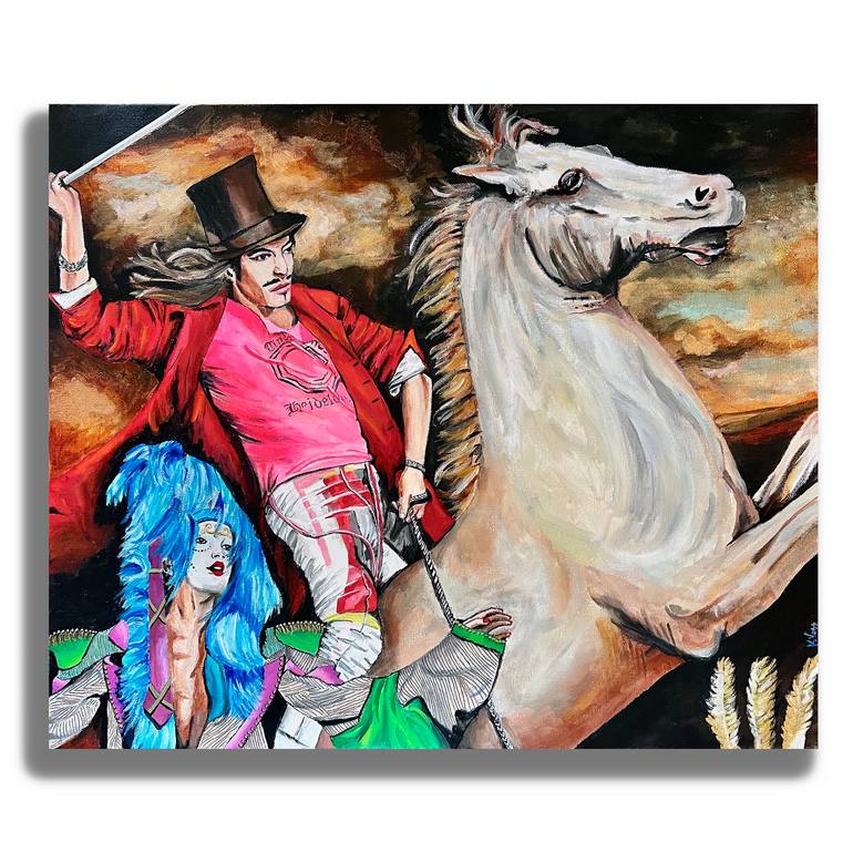 The Fashion Crusader Painting by Kristin Voss | Saatchi Art