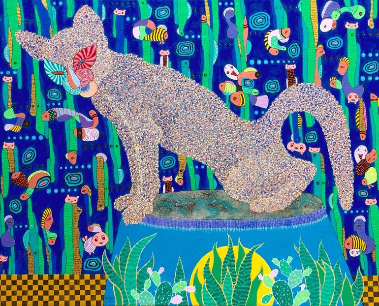 New Day Painting by Patron Art Space | Saatchi Art